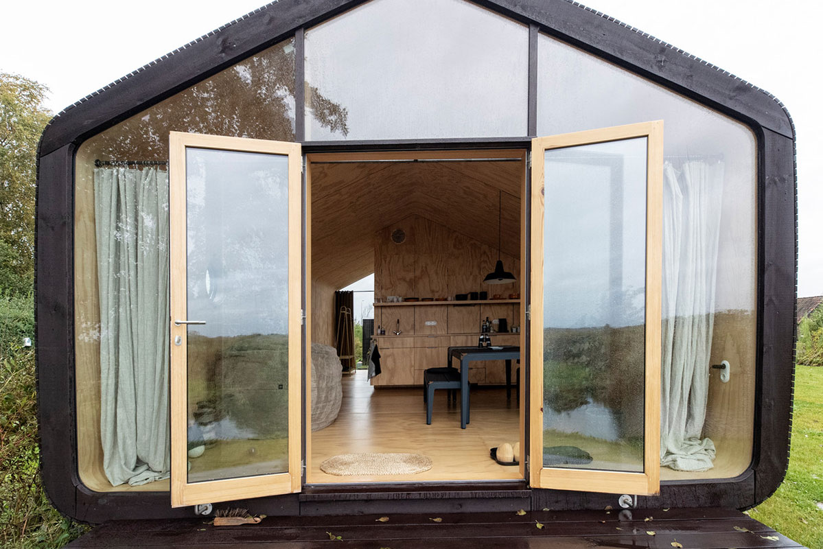 Wikkelhuisje aan de Nieuwkoopse Plassen - Ecohuisje